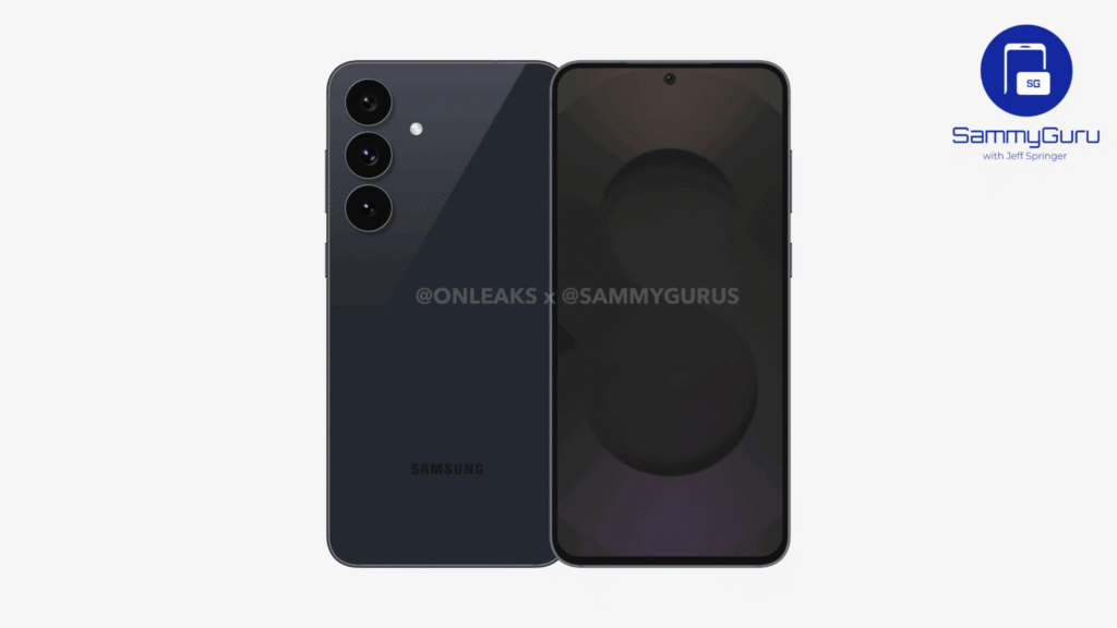 Samsung Galaxy S25 FE renders surface with minor design tweaks