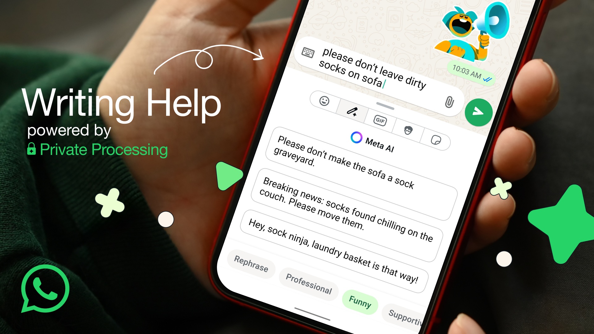 WhatsApp introduces AI-powered "Writing Help" feature for smarter messaging