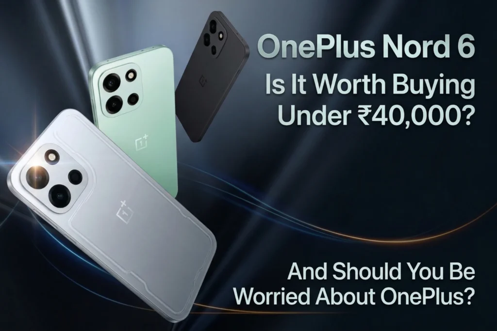 Is OnePlus Nord 6 worth buying under ₹40,000—and should you be worried ...