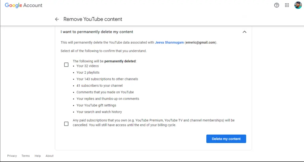 How to Delete a YouTube Account? Here's a Step by Step Guide
